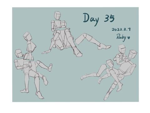 #速写60天挑战赛# day35_冰糖露比LRuby-站酷ZCOOL