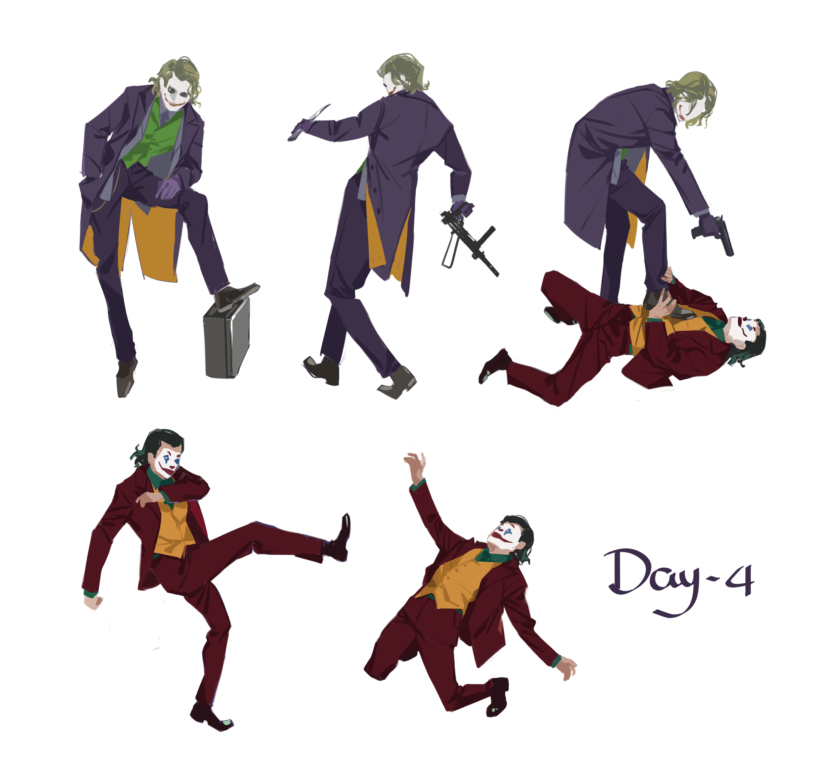 #速写60天挑战赛@速写班长 d4_漠三莫-站酷ZCOOL