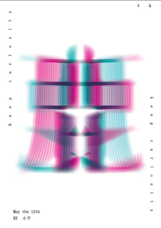 对称海报（鹿）_QI_97-站酷ZCOOL