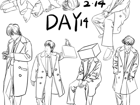 #速写60天挑战赛# @速写班长 day14_Dedue-站酷ZCOOL