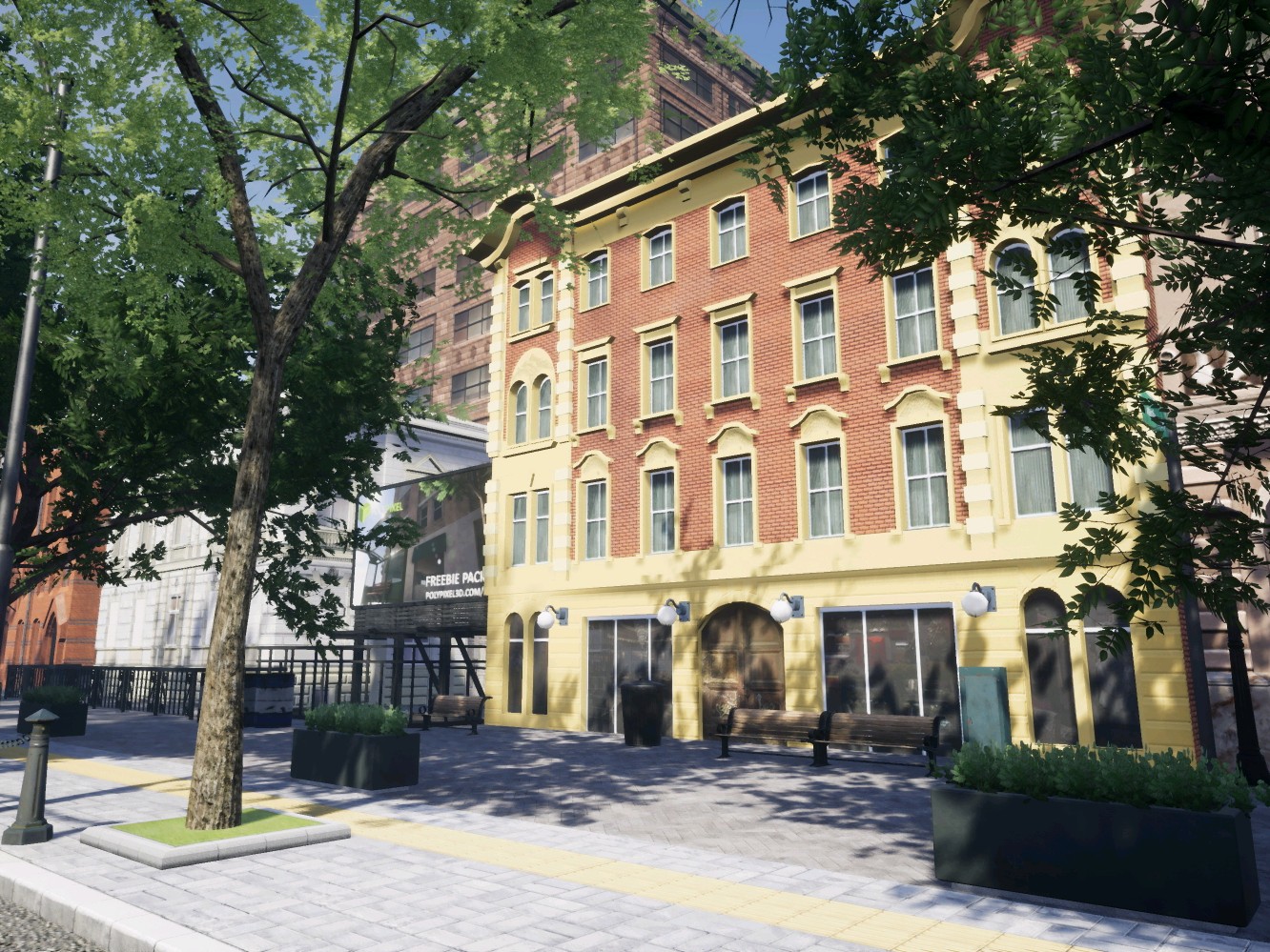 自己搭建的第一个UE4场景_茶籽轩-站酷ZCOOL