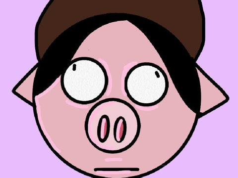 傻傻猪_傻傻猪pig-站酷ZCOOL