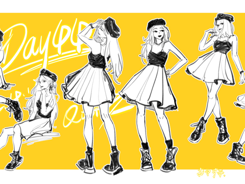 #速写60天挑战赛# Day44 @速写班长 _祝丘棠-站酷ZCOOL