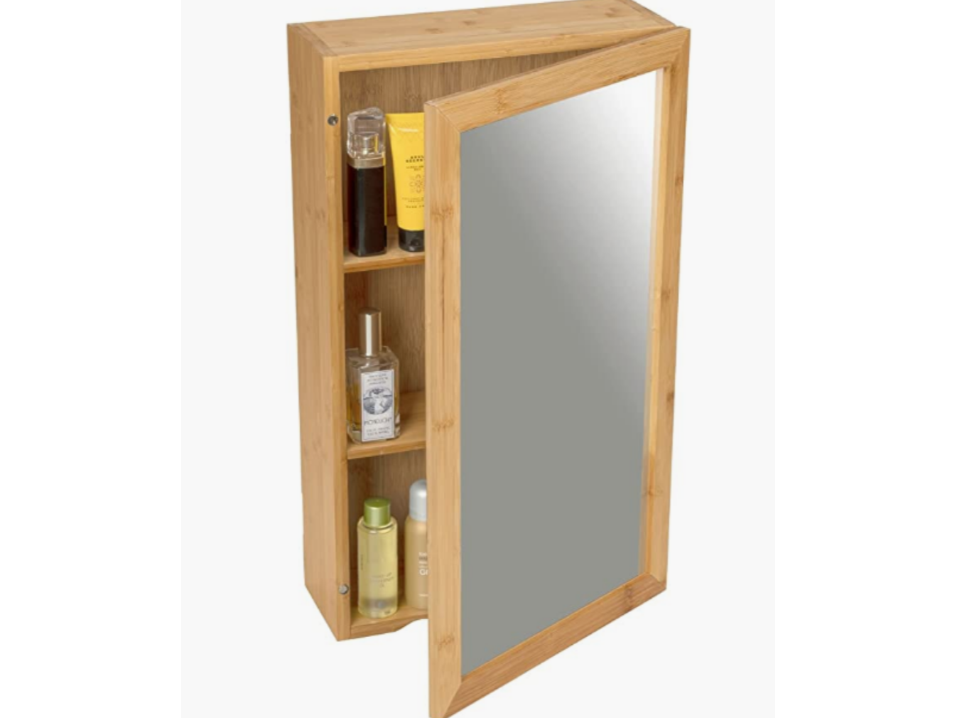 竹镜柜,窄竹浴室柜_Linzhihe-站酷ZCOOL