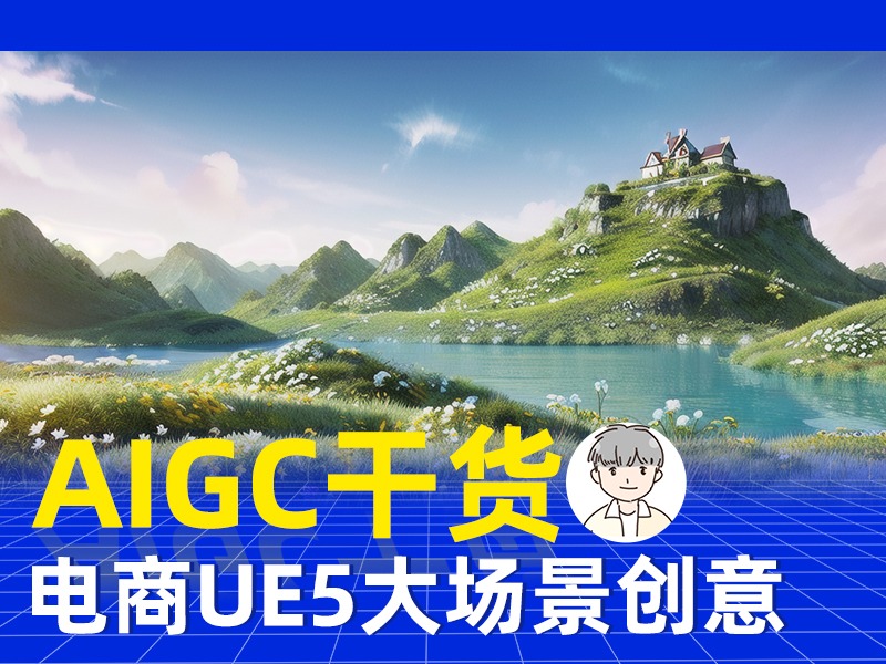 电商主视觉UE5大场景 | AIGC干货_狮子白-站酷ZCOOL