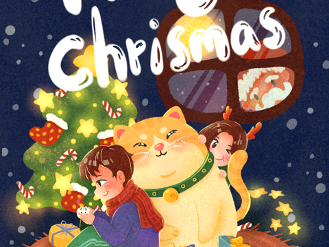 圣诞快乐_豆里Doli-站酷ZCOOL