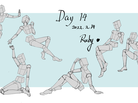 速写60天挑战赛Day14_冰糖露比LRuby-站酷ZCOOL