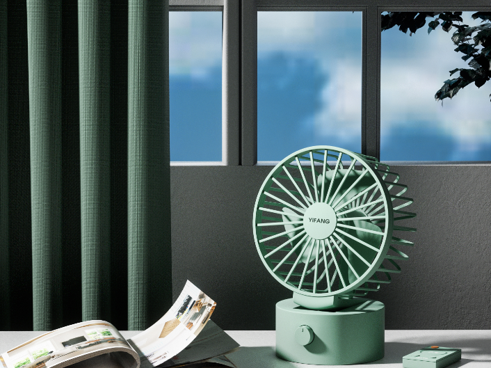 C4D建模渲染小风扇_荼蘼773-站酷ZCOOL