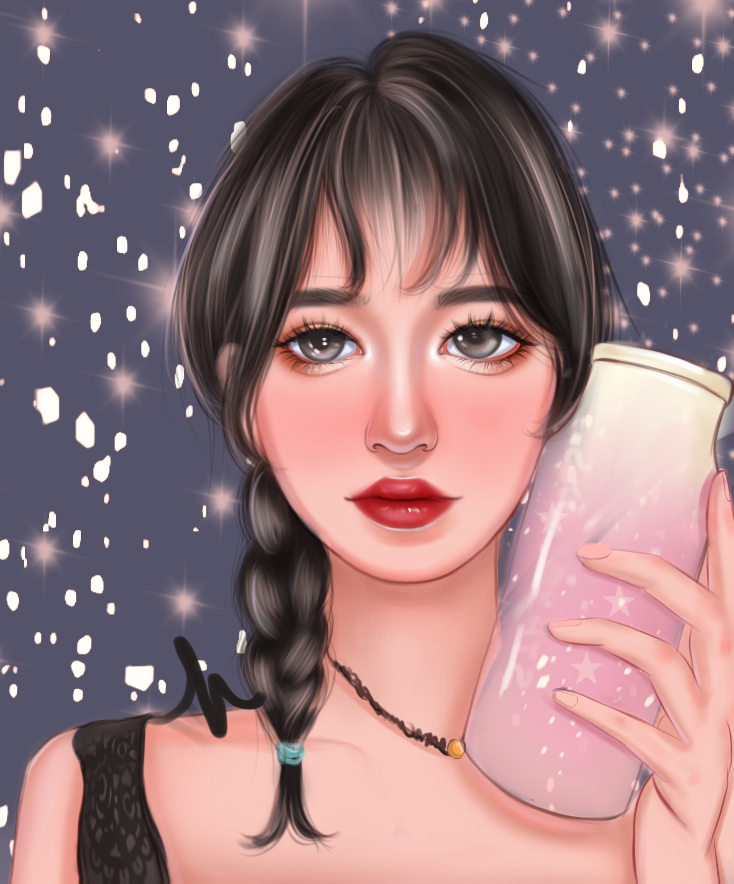 少女_含涵一-站酷ZCOOL