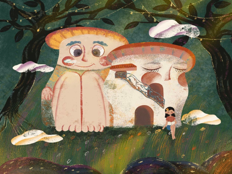 尝试材质搭配绘画🎨_LC曹花花-站酷ZCOOL