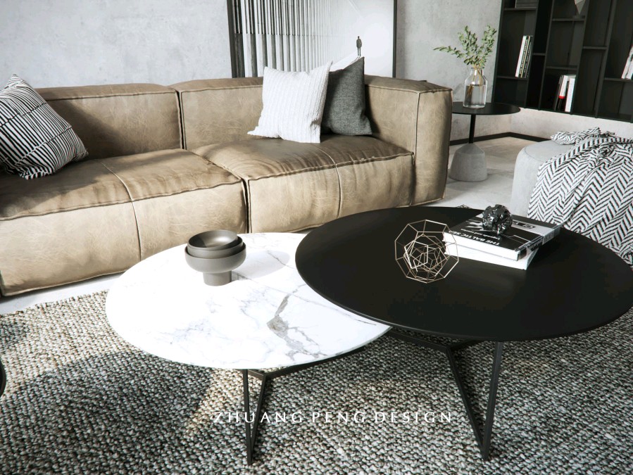 潍坊异地操作的一套160平米的平层设计_MR_Z_1983-站酷ZCOOL