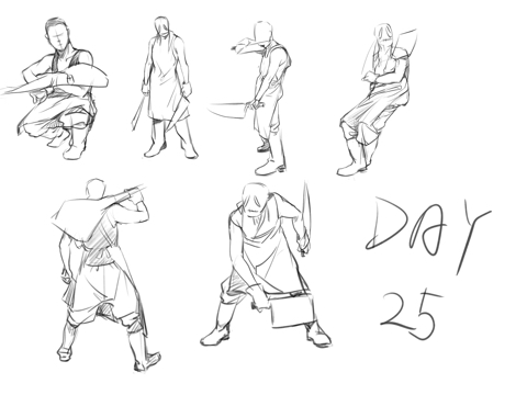 #速写60天挑战赛# day25@速写班长 _山隹隹-站酷ZCOOL