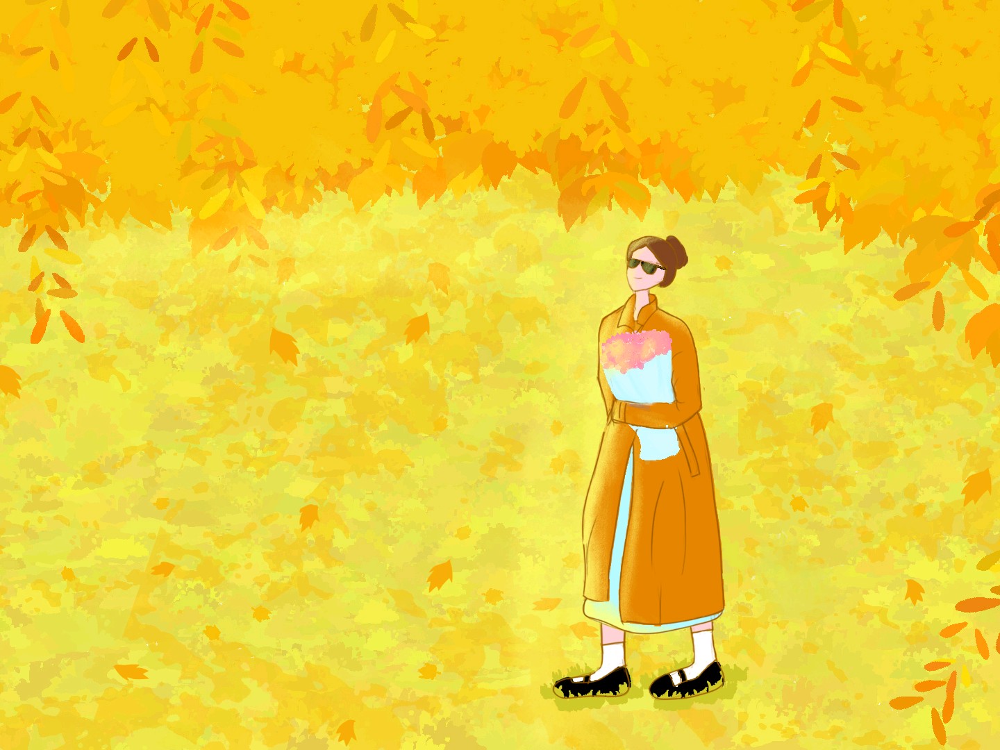 今天的风是秋天的信差🍂_捡zi-站酷ZCOOL