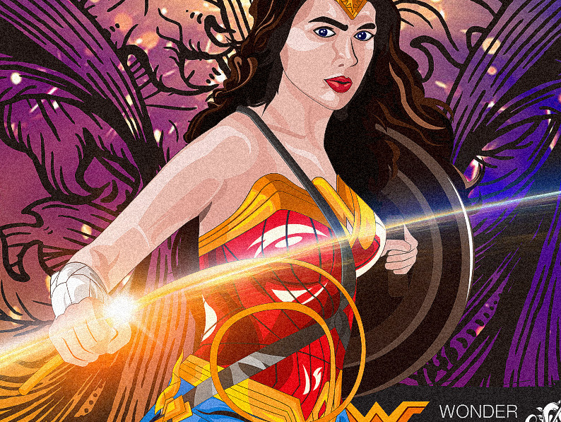wonder woman~_jackmeng0202-站酷ZCOOL