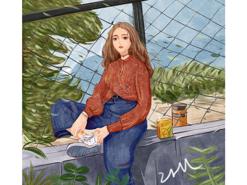 2019插画总结_ZHL_lin-站酷ZCOOL