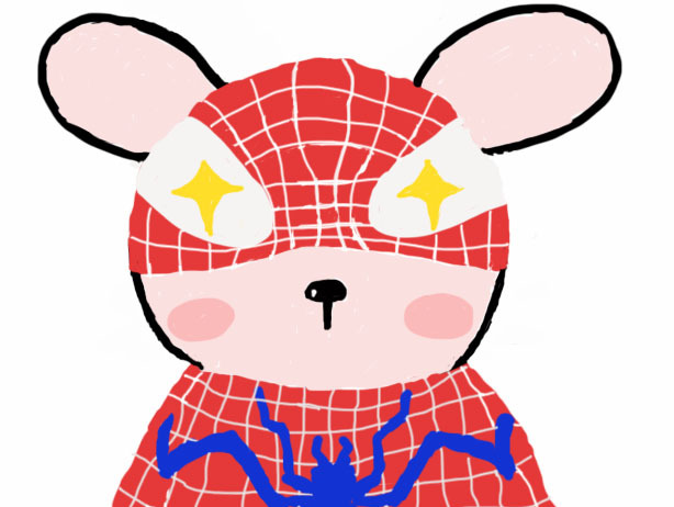 冷兔蜘蛛侠_JasmineX-站酷ZCOOL