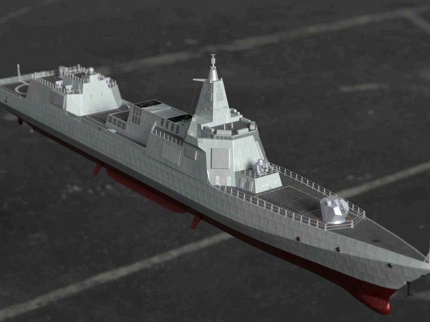 工作--055驱逐舰国之利器_xuanwozhiran-站酷ZCOOL