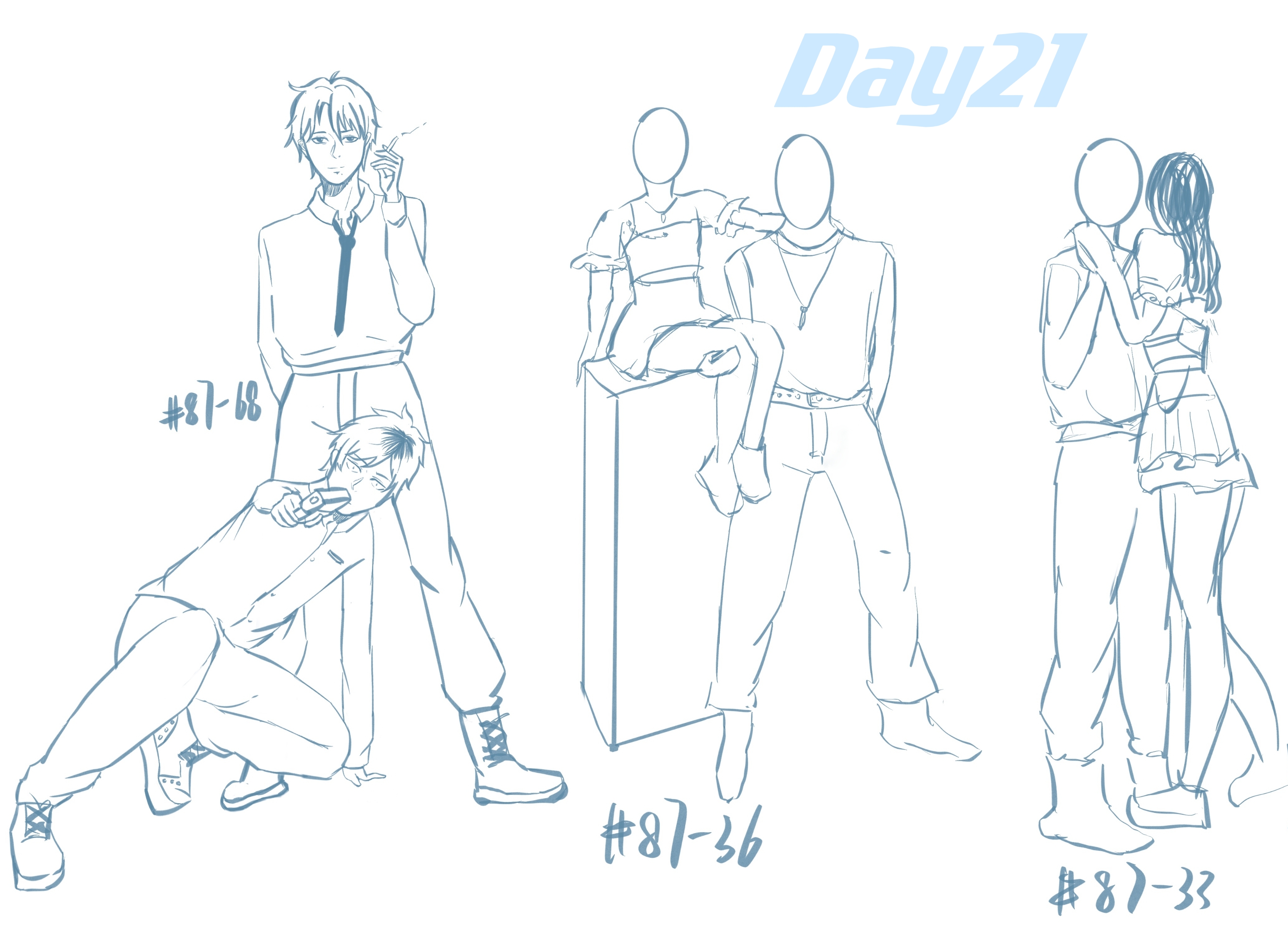 #速写60天挑战赛# day21@速写班长 _临满-站酷ZCOOL