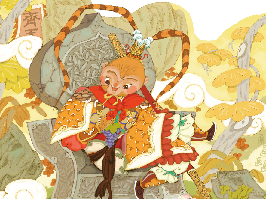 四大名著_通通画画-站酷ZCOOL