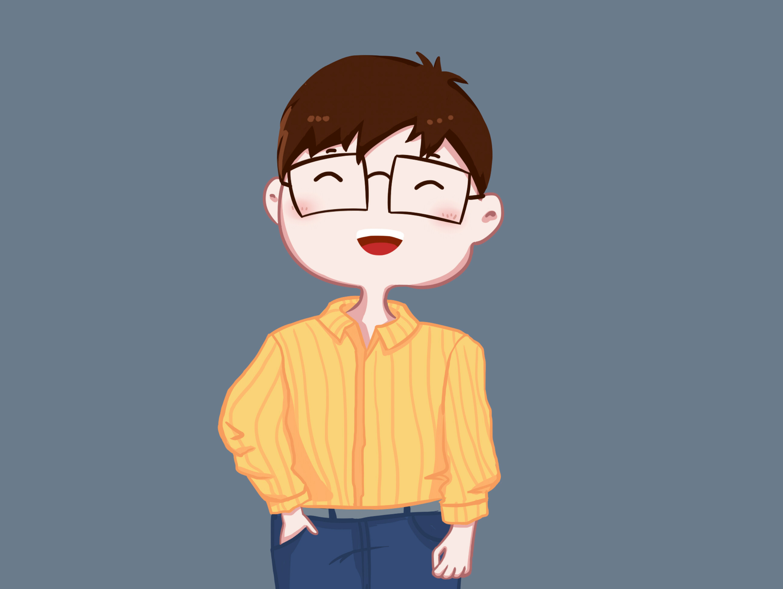 2016|卡通人像_Even_Lee-站酷ZCOOL