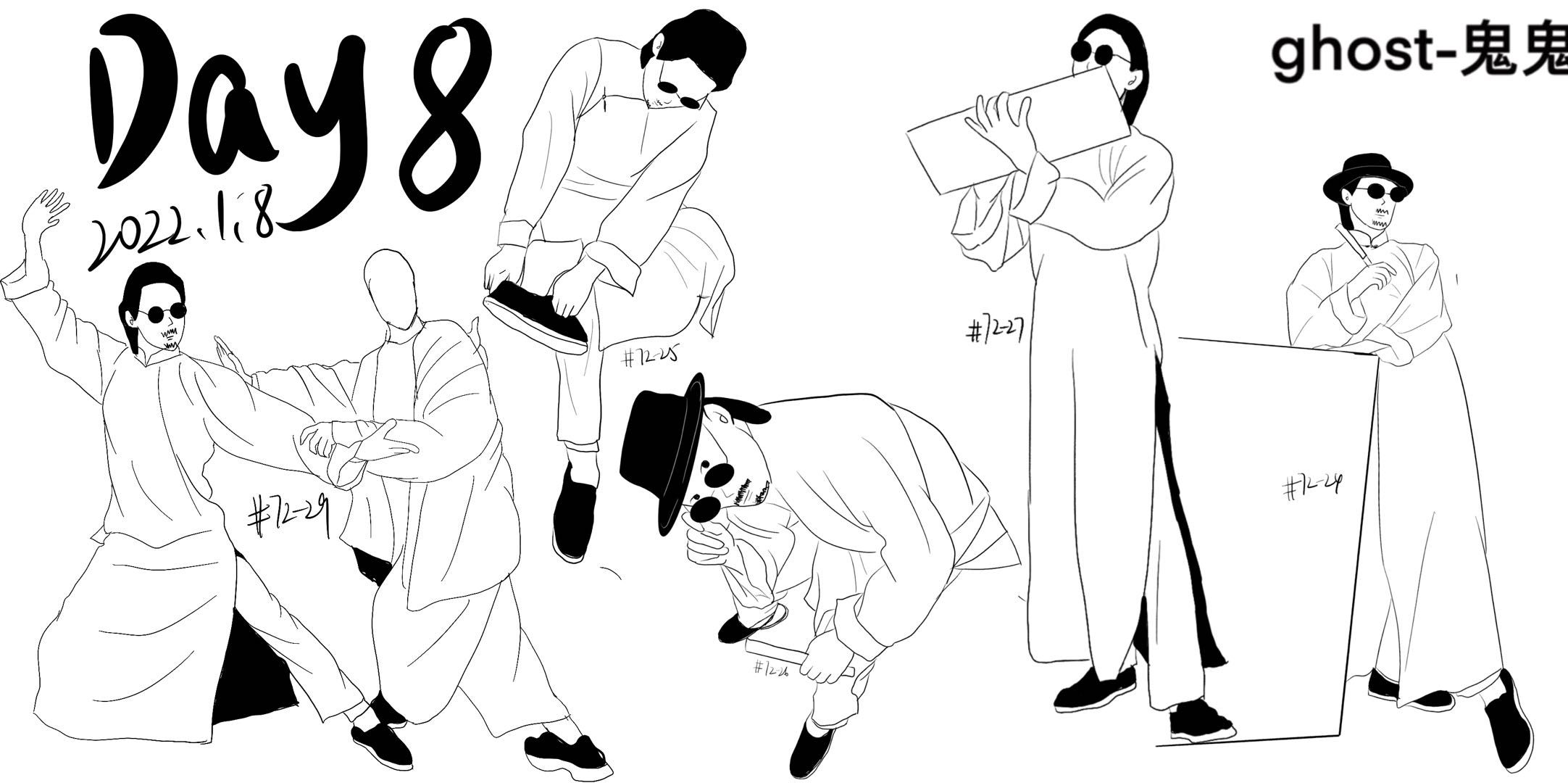 #速写60天挑战赛# Day8@速写班长 _kghost-站酷ZCOOL