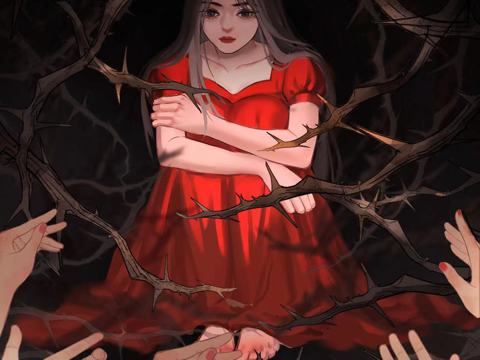 今天的小姐姐_画痨Easy-站酷ZCOOL