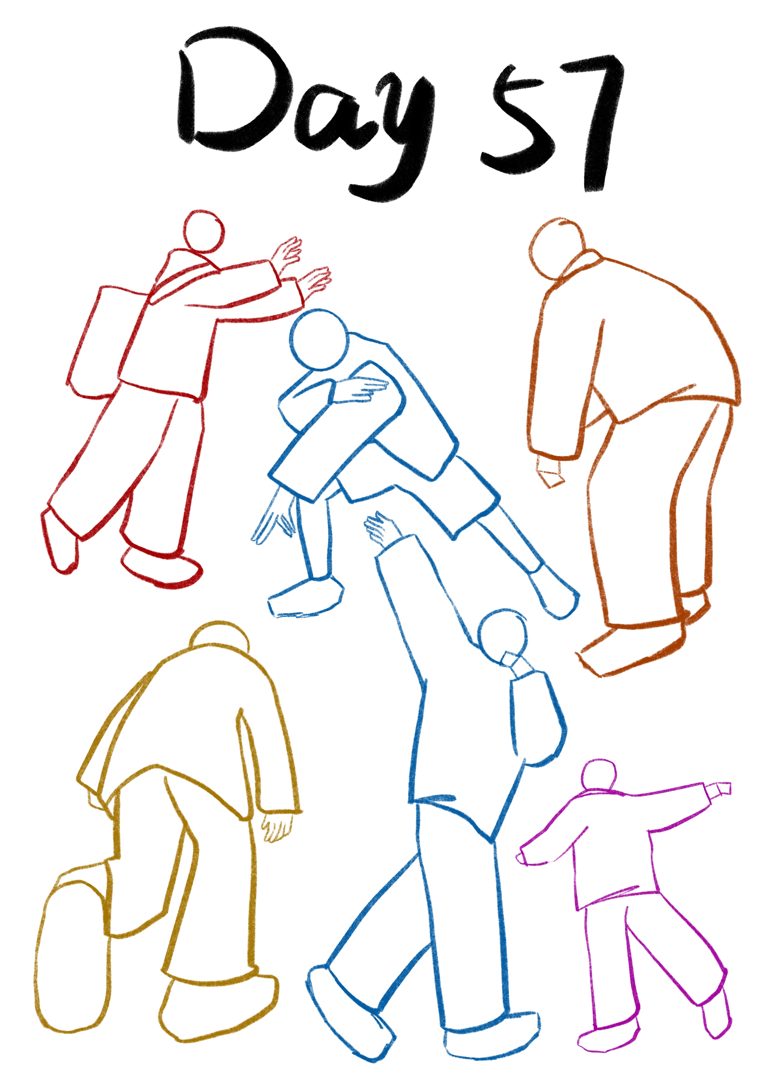 #速写60天挑战赛#day57@速写班长 _减肥的白菜-站酷ZCOOL