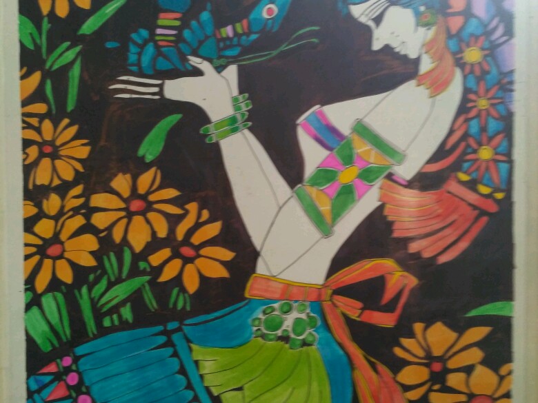 我的第一幅画，刚进门手艺_小妖口口-站酷ZCOOL