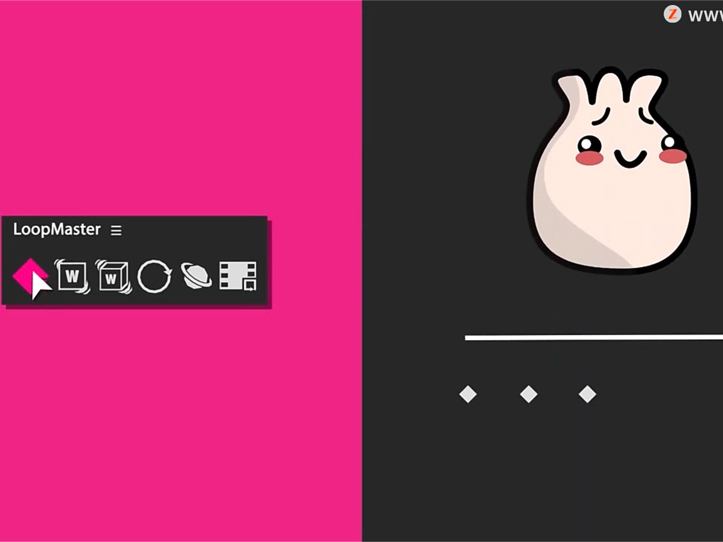 AE脚本-制作无缝循环动画 LoopMaster_Mac世界09-站酷ZCOOL