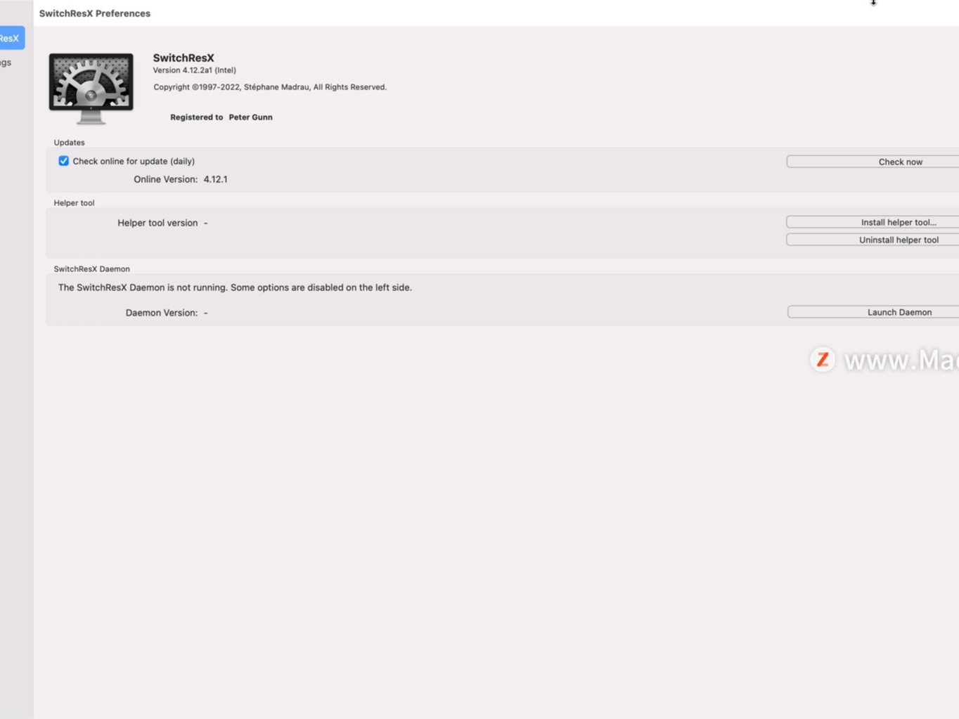 SwitchResX Mac(屏幕分辨率修改工具)4.12.2a1_Mac知否-站酷ZCOOL