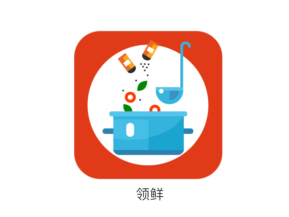 餐饮O2O平台《领鲜》app UI界面视觉设计_王昳丶-站酷ZCOOL