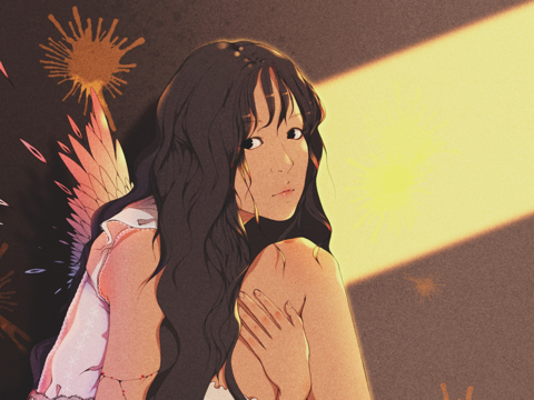 《少女》_寿猫FLOVEL-站酷ZCOOL