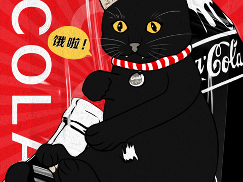 家猫🐈可乐_Semona_蕾蕾-站酷ZCOOL