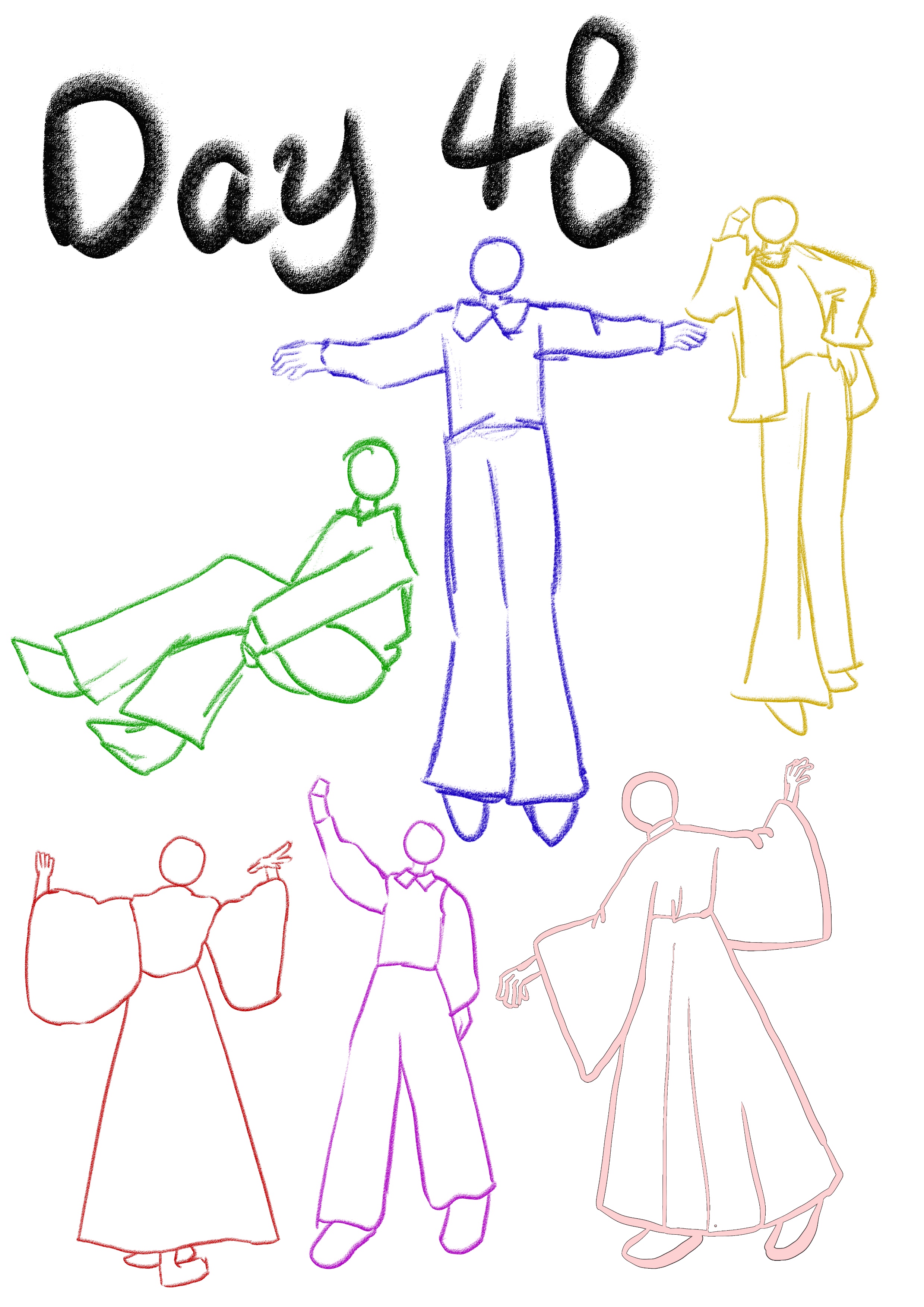 #速写60天挑战赛#day48@速写班长 _减肥的白菜-站酷ZCOOL