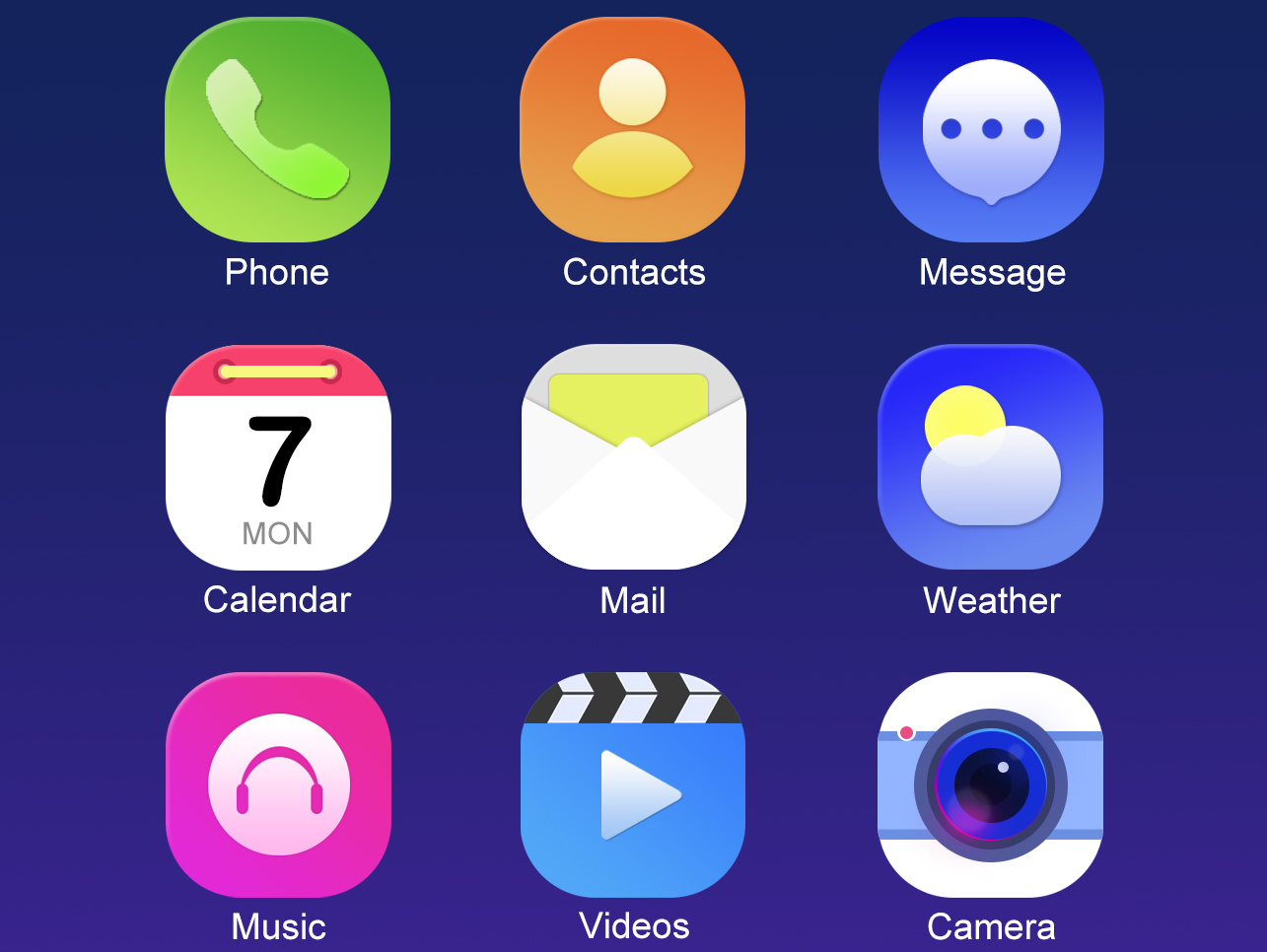UI icon临摹练习①（附带PSD文件）_Yuki_Miyano-站酷ZCOOL