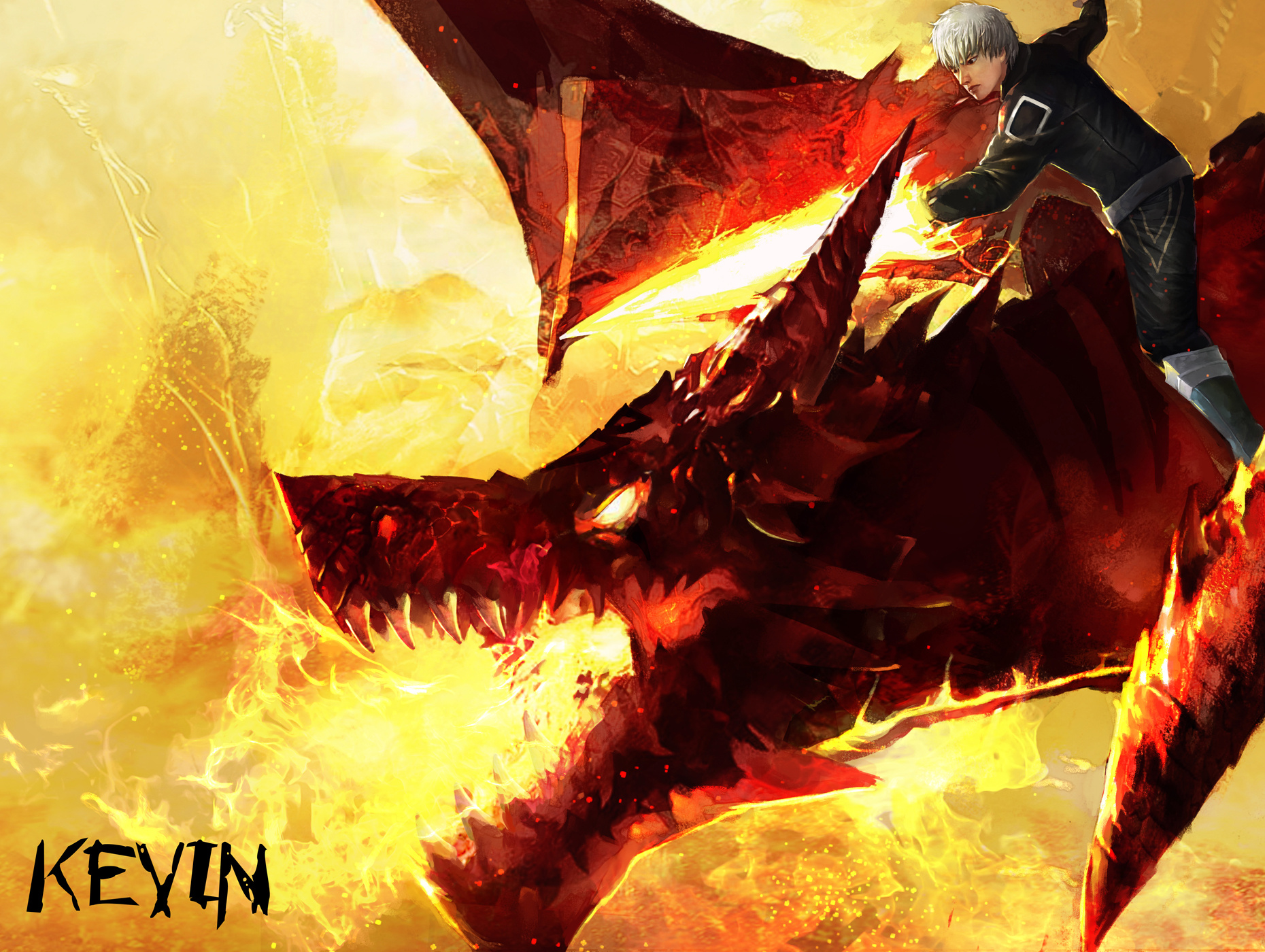 《kevin》_兰博rumble-站酷ZCOOL