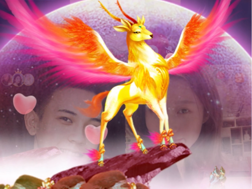 直播礼物麒麟svga_Wildstage-站酷ZCOOL