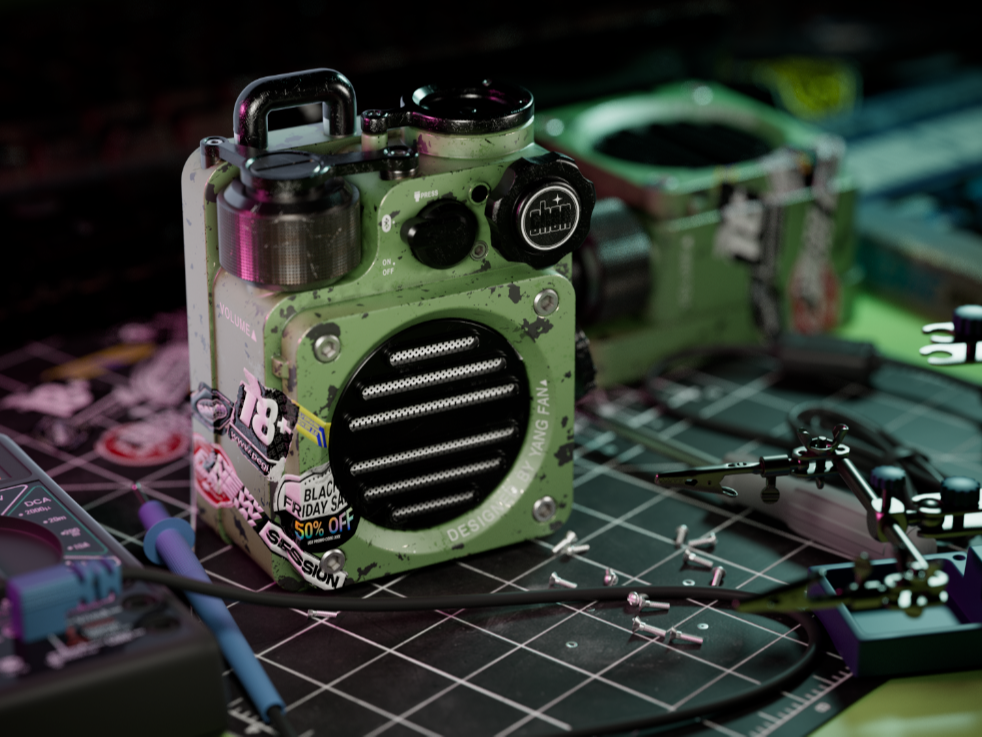 萌新自学，Octane渲染练习_小小佳明儿-站酷ZCOOL