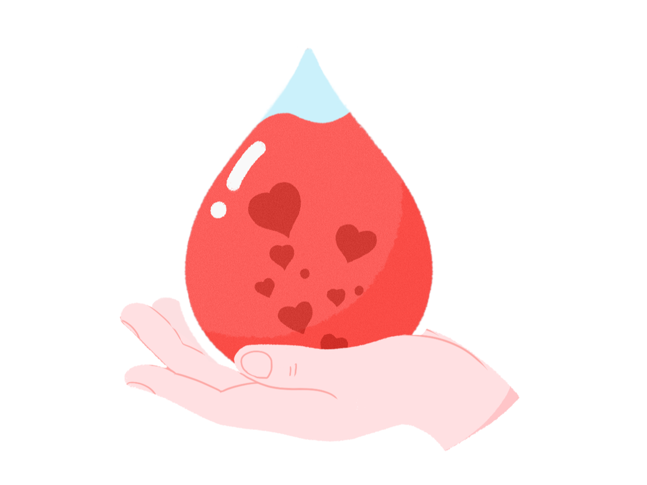 世界献血者日公益海报2_画法自然-站酷ZCOOL