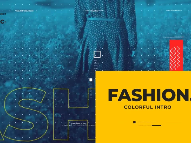 AE模板 | 多彩时尚设计风格视频教程宣传片_猿文件网官方账号-站酷ZCOOL