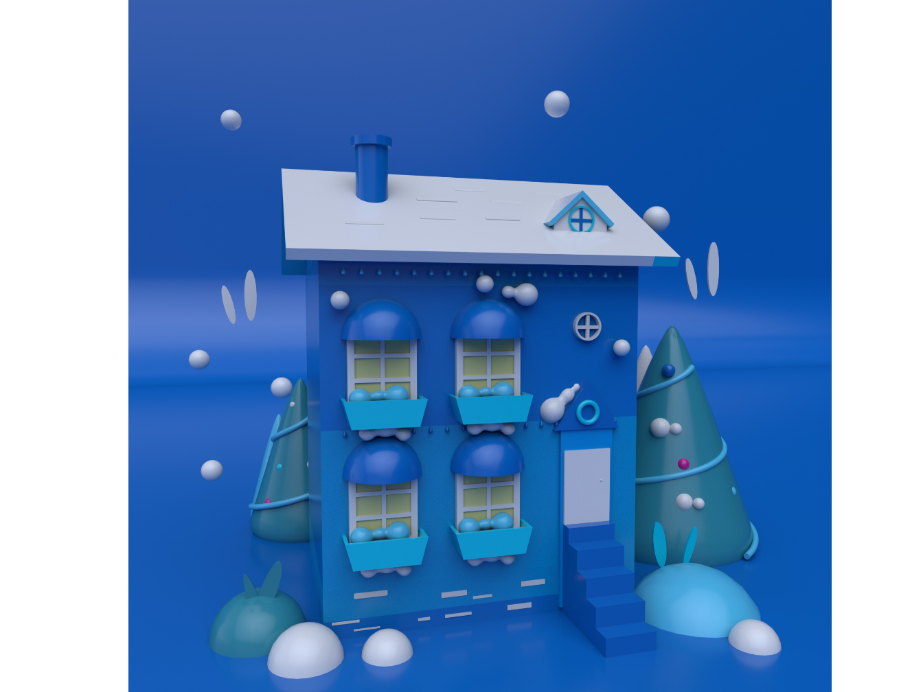 C4D_虚无起源-站酷ZCOOL