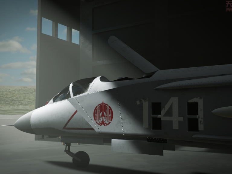 雅克YAK-141“自由” 建模渲染作品_天方易宇-站酷ZCOOL