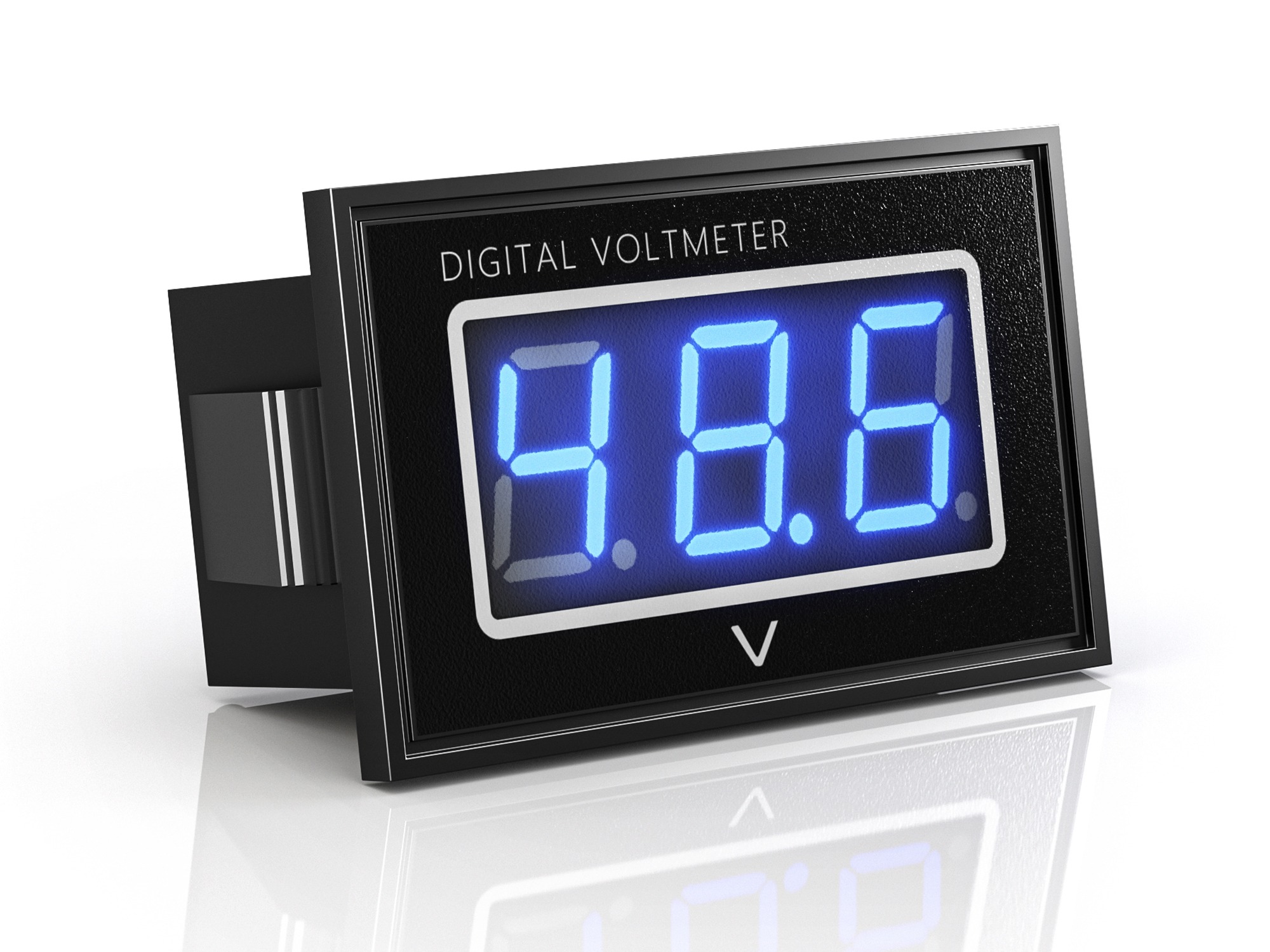 C4D——RS渲染 数显电压表_川林_Jason-站酷ZCOOL