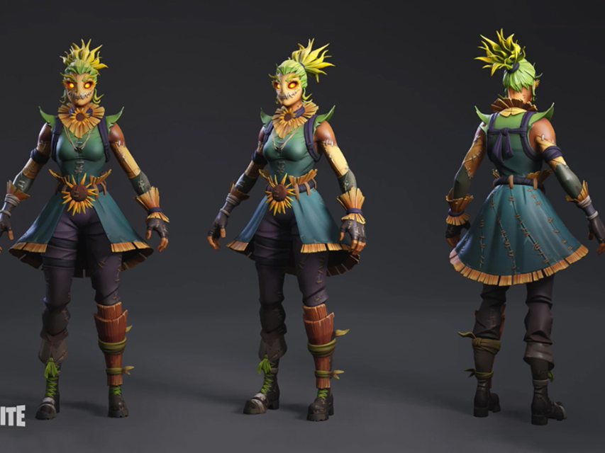 【堡垒之夜】稻草人模型制作教程。zbrush基础教程。_Alan安澜-站酷ZCOOL