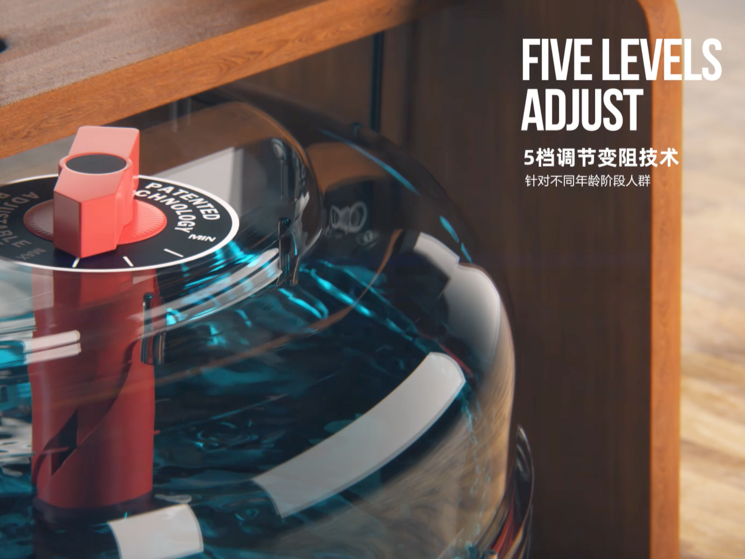 C4D渲染3D视频——居家水动划船机_SuperLee丶-站酷ZCOOL