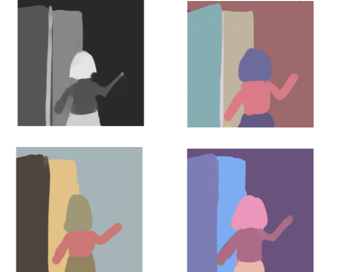 色彩派对30天打卡day1_白狗黑猫-站酷ZCOOL