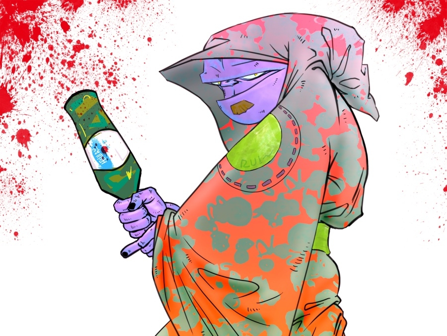 干啤刺客_淡水手绘-站酷ZCOOL