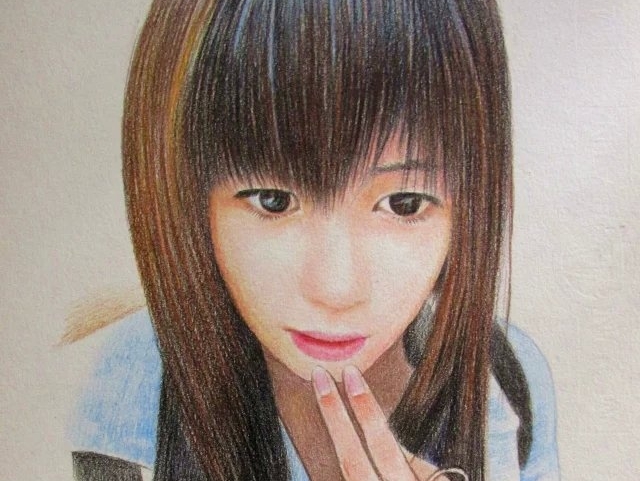 顾客定制的彩铅，附步骤图~_兔子凌风-站酷ZCOOL