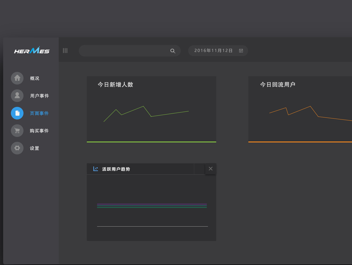 Hermes Dashboard_爱逍遥的小鱼-站酷ZCOOL