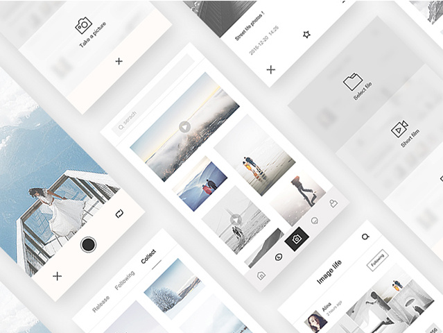 Image Life App Design_嬉皮士_-站酷ZCOOL